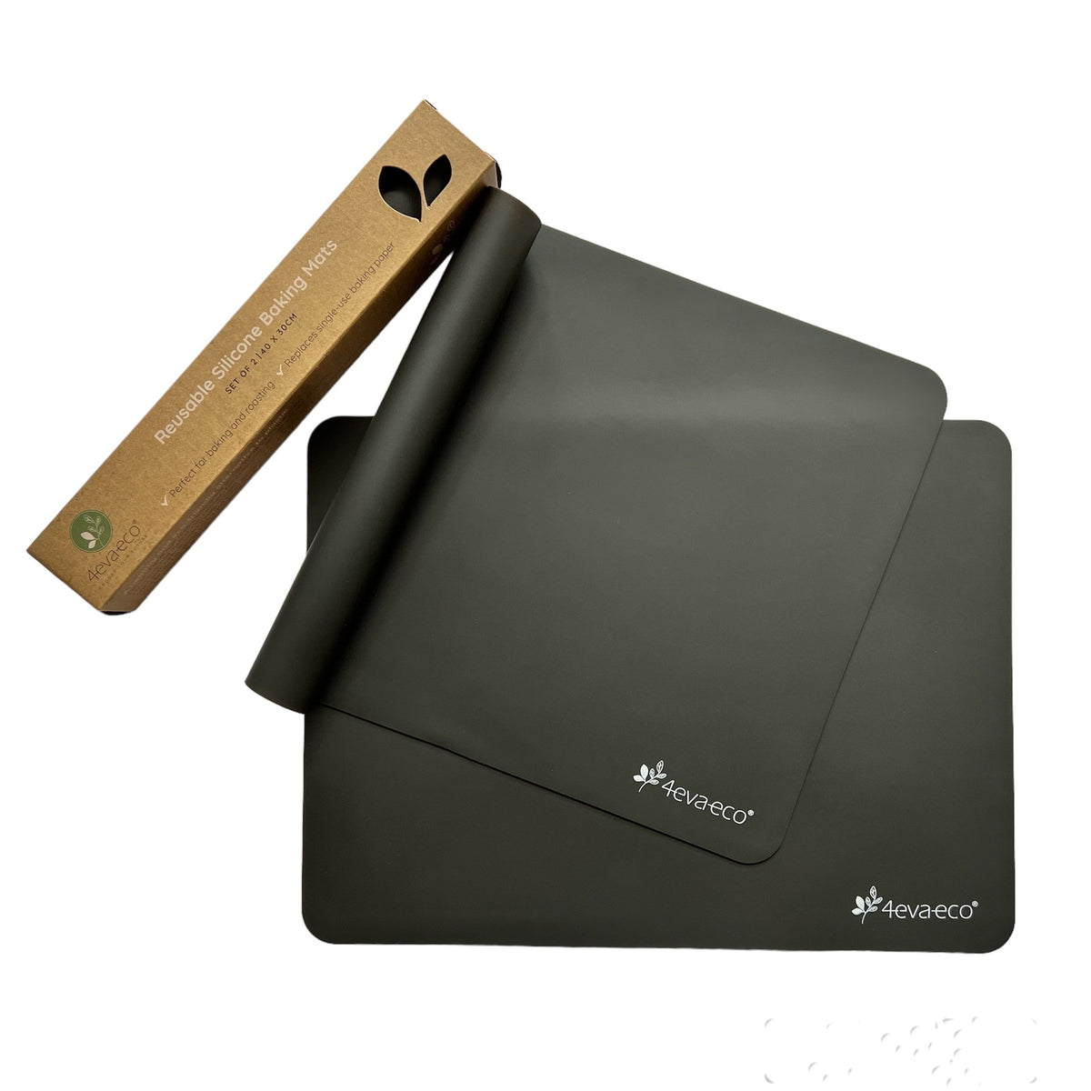 Reusable Silicone Baking Mats (Set of 2) – 4evaeco